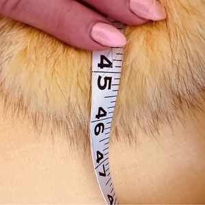 Saga Furs | Jackets & Coats | Real Saga Furs Pastel Yellow Fox Stole ...